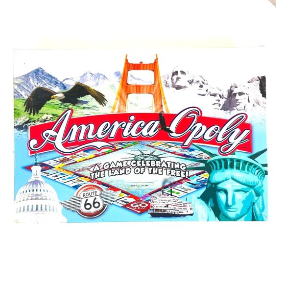 Late For The Sky | Games | America Opoly Usa Travel Souvenir Monopoly ...